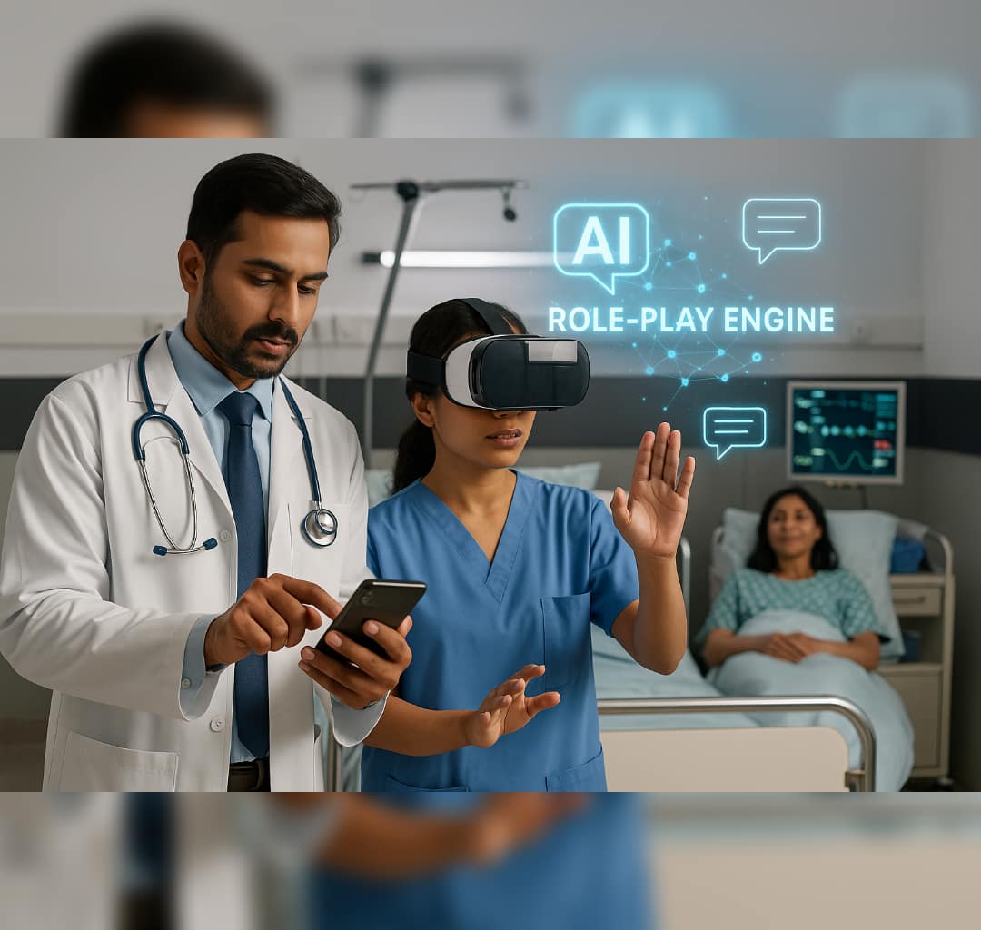 AI Role-Play Engine for Conflict Management in Healthcare | ImmersiveData
